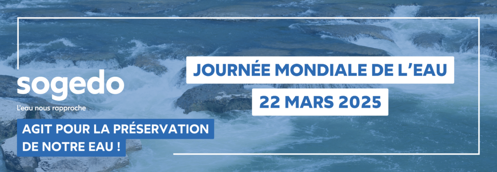 Célébrons la Journée mondiale de l'eau ! - SOGEDO